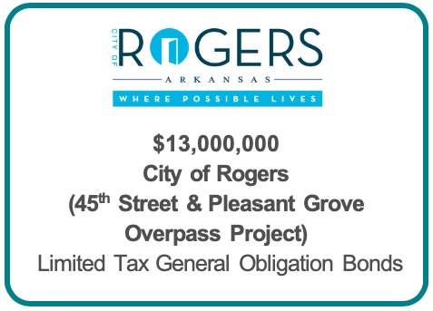 City of Rogers, Arkansas - Crews & Associates, Inc.
